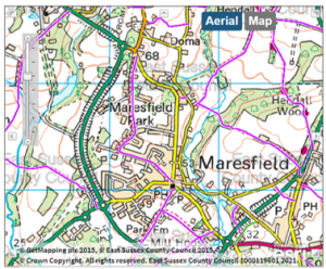 Footpath Map - Maresfield Parish Council